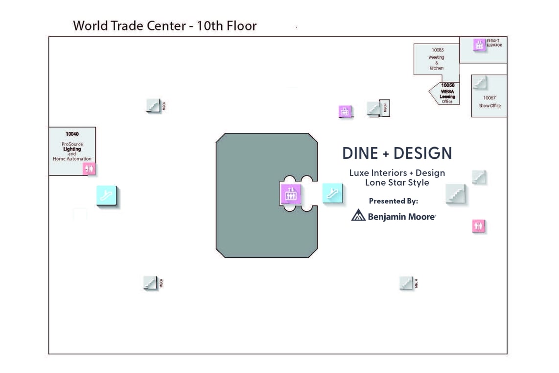 Dallas Design Days 2024 Floorplan Maps